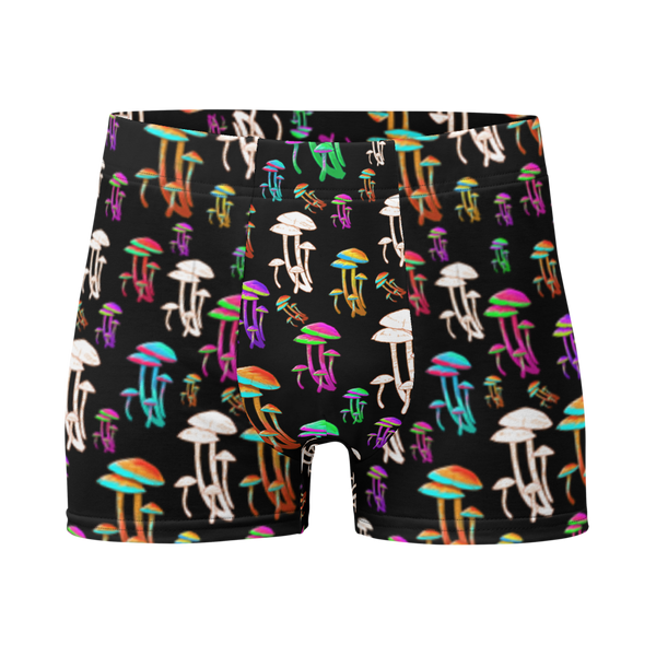 Fungus Among Us (Black) Boxer Briefs - Fitting Image Designs