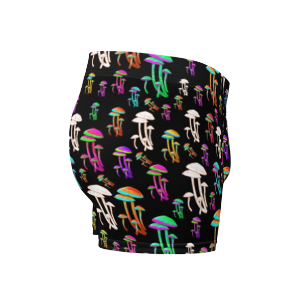 Fungus Among Us (Black) Boxer Briefs - Fitting Image Designs